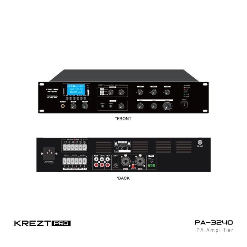 Amplifier – KREZT AUDIO